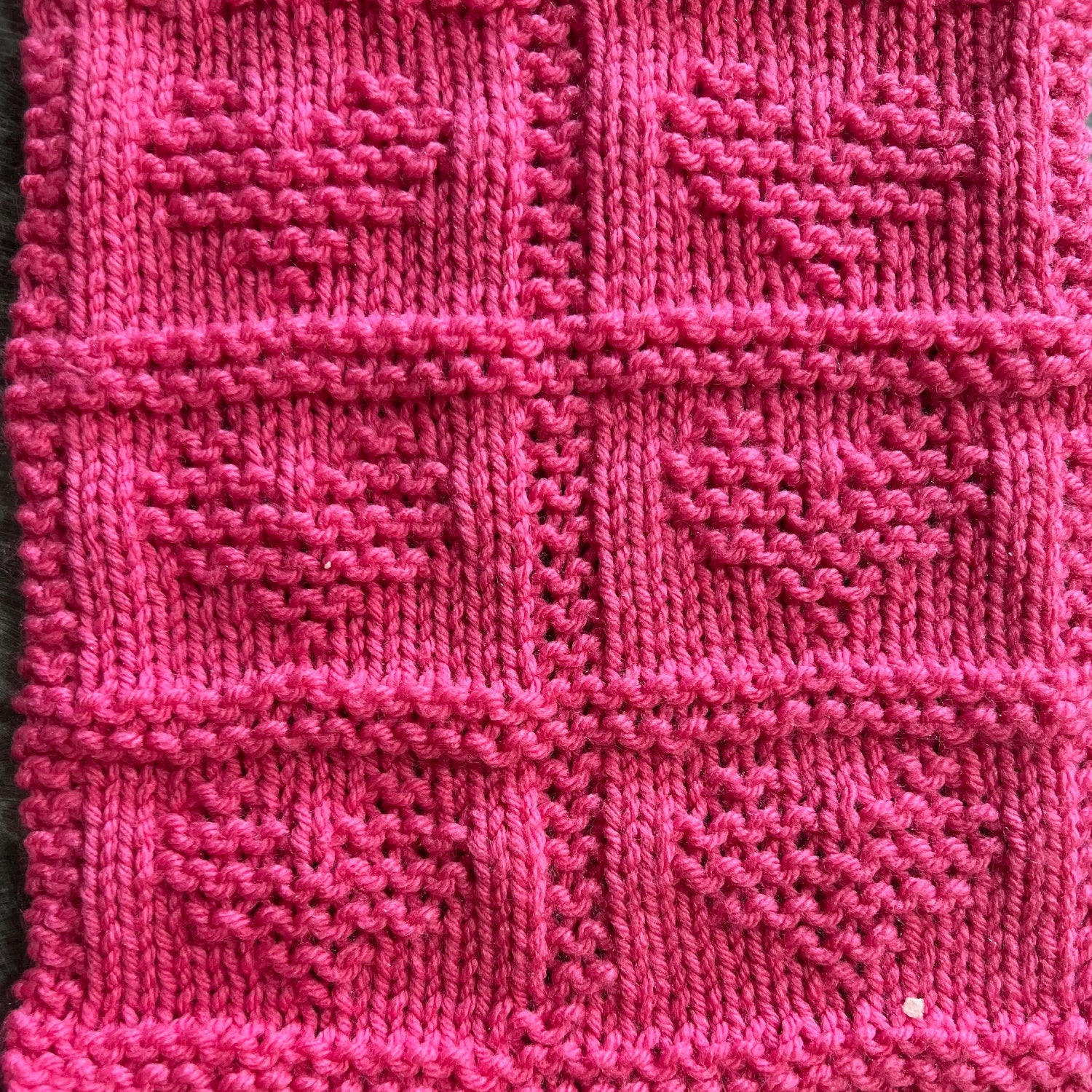 Loom Knit Garter Heart Square Stitch Pattern – Loomahat.Store